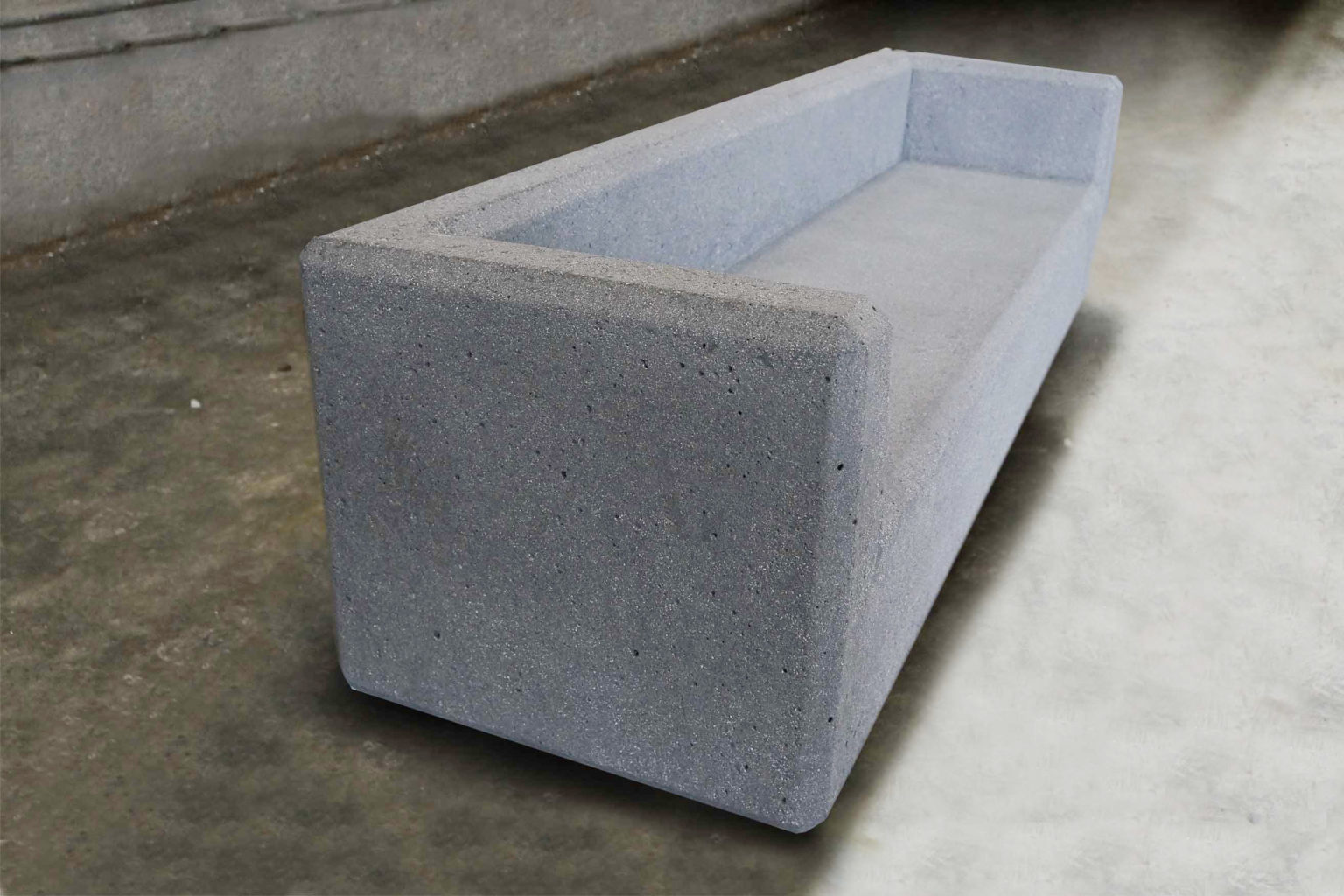 Concrete Wharf Seat - Commercial Systems Australia