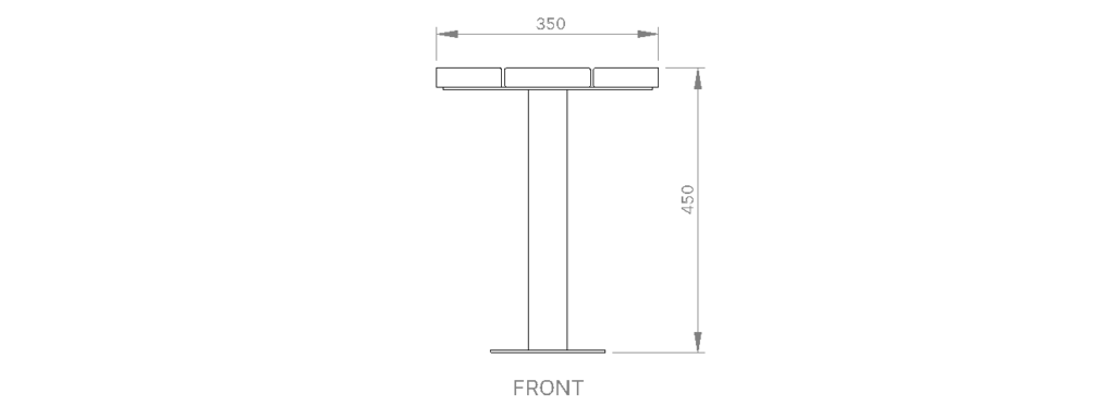 Circular Stool - Commercial Systems Australia
