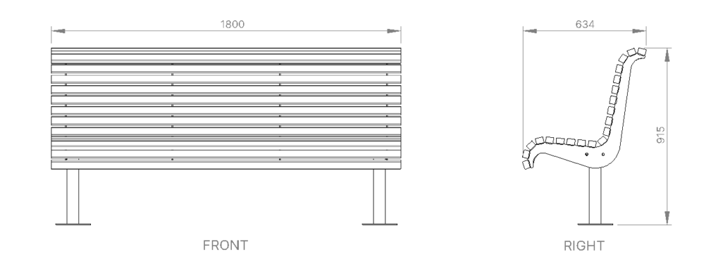 Contour Seat - Commercial Systems Australia