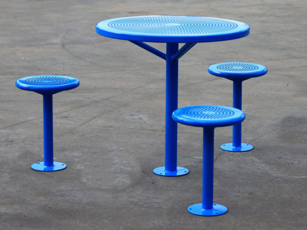 Perforated Cafe Table - Commercial Systems Australia