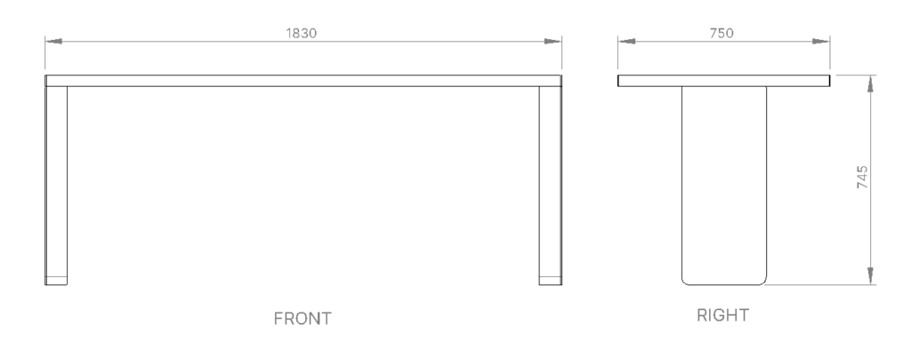 Porto Table - Commercial Systems Australia